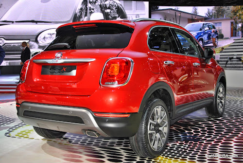 Fiat 500 USA: Fiat 500X at Paris Motor Show